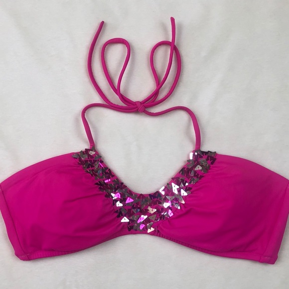Victoria's Secret | Swim | Victorias Secret Pink Bathing Suit Top ...